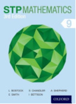 STP Mathematics 9 Student Book by Linda Bostock, Sue Chandler, Ewart B ...