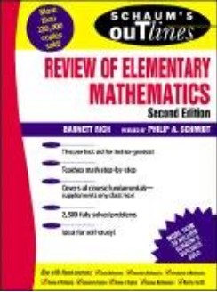 Schaum's Outline of Review of Elementary Mathematics (2nd edition) by ...