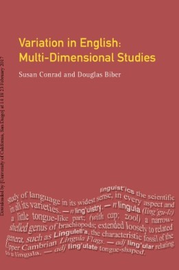 Variation in English: Multi-Dimensional Studies by Susan Conrad, Douglas Biber [pdf] - Newslodge